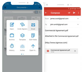 Sign Documents and Collect Signatures from Mobile Devices | signNow